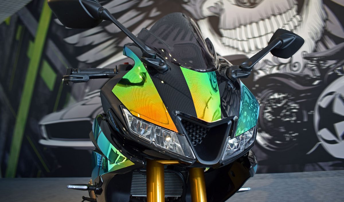 Folierung Motorrad Yamaha - Stick9.de